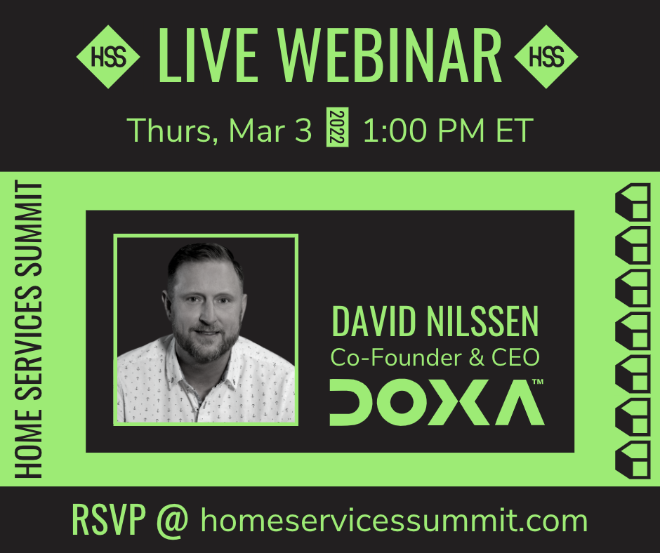 Webinar Series - Home Services Summit